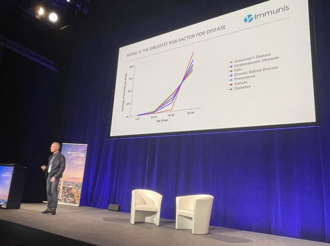 Immunis Chairman Dr. Hans Keirstead Presents at the Rejuvenation ...